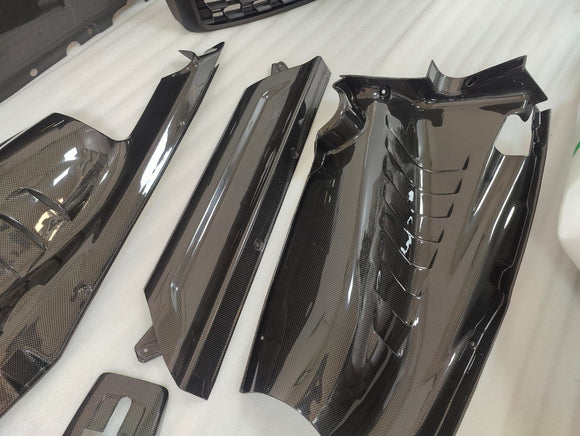 Ferrari F8 Tributo Carbon Fiber Engine Bay Panels – SRM Autosports